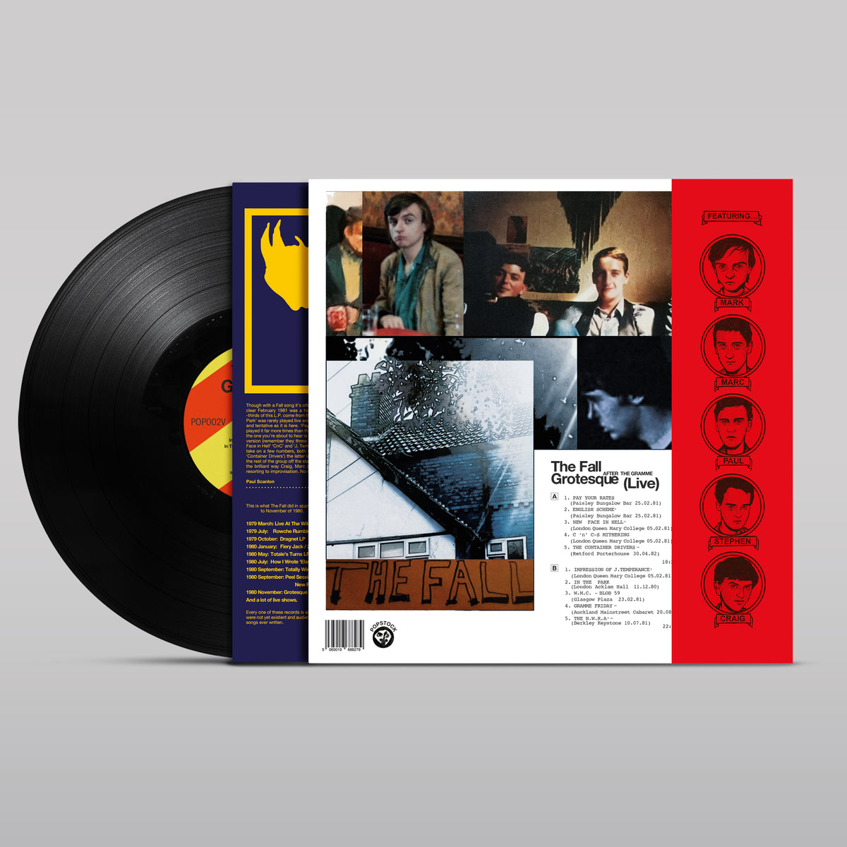 The Fall - Grotesque (After The Gramme) 'Live' – Bella Union Vinyl Shop